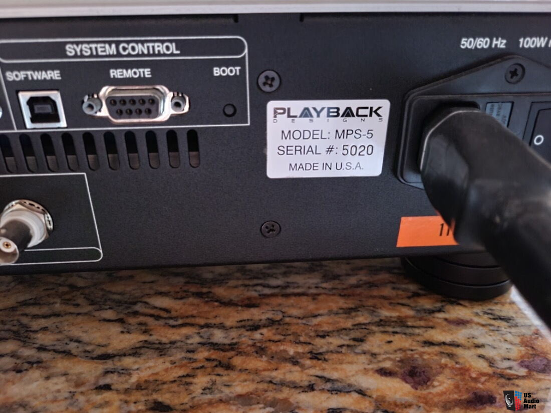 Playback Designs MPS-5 W/Upgrade Photo #5331900 - US Audio Mart