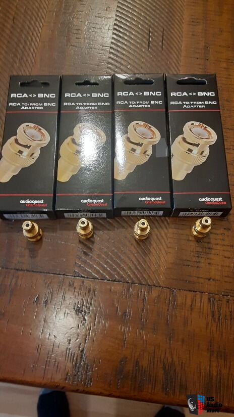 audioquest rca to bnc adapter For Sale - Canuck Audio Mart