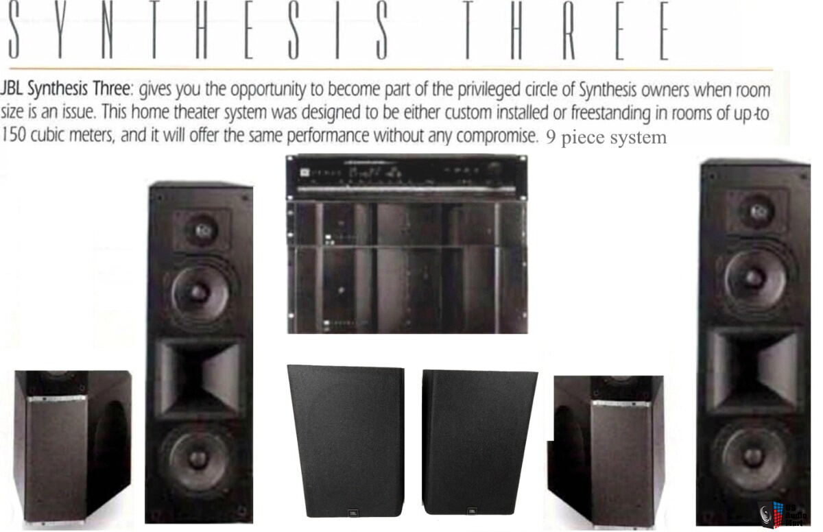 JBL Synthesis 9 Piece Home Theater Sound System For Sale - Canuck Audio ...