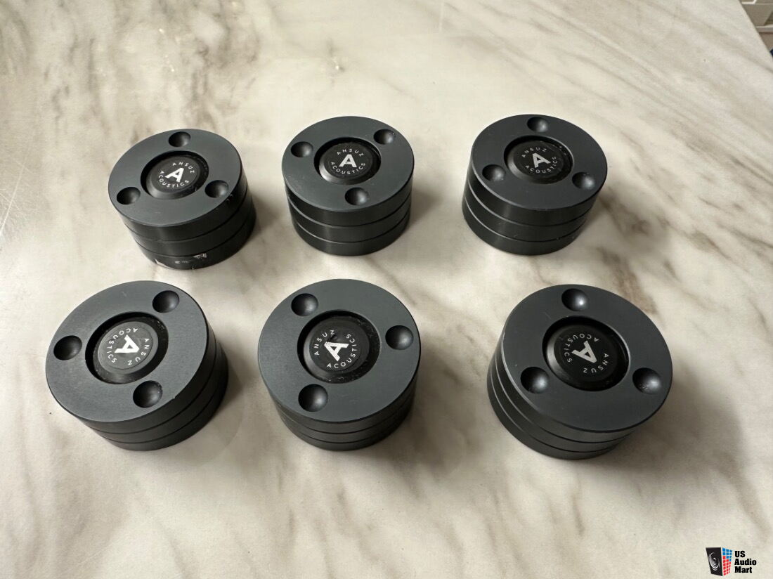 Ansuz Acoustics Darkz A Aluminum Resonance Control Set Of 3 Photo ...