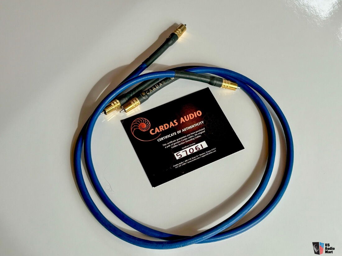 Cardas Clear Light rev1 interconnect RCA-RCA 1m