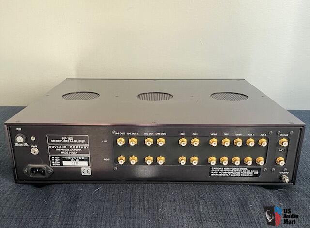 Hovland HP-100 Tube Preamp with MC Phono Stage Photo #5334378 - US ...