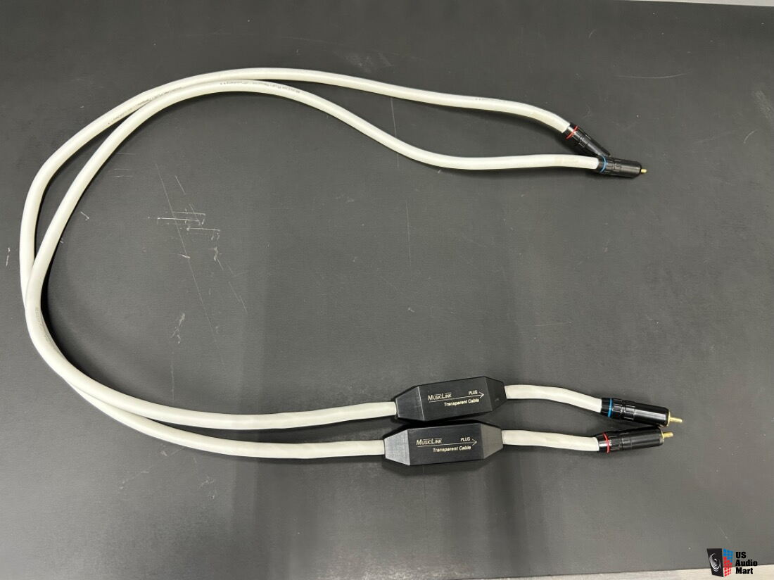 Transparent Audio MusicLink Plus Interconnects - 1 meter pair Photo ...