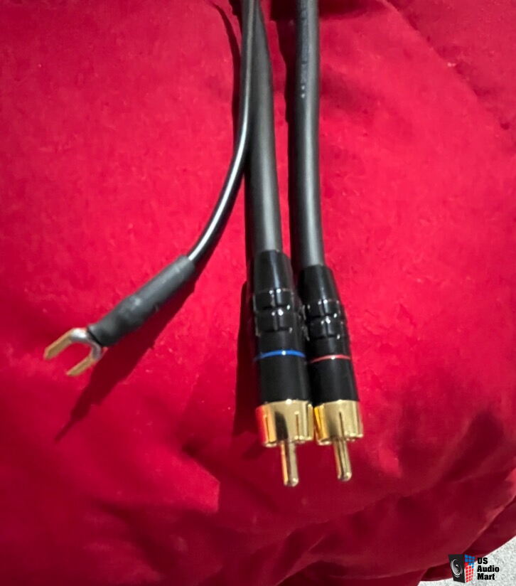 Transparent Music Link Phono Cable-RCA>RCA Gen 6-1 Meter Pair-FREE shipping