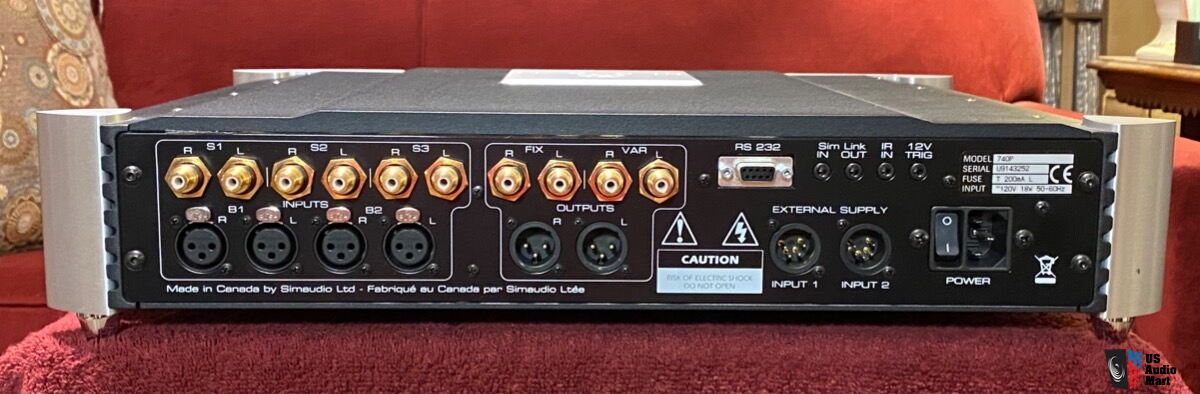 MOON by Simaudio 740P Preamplifier, 2-tone, demo w/ warranty FREE ...