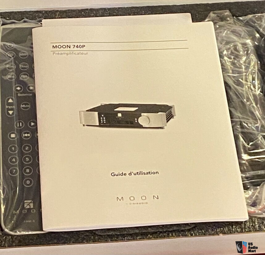 MOON by Simaudio 740P Preamplifier, 2-tone, demo w/ warranty FREE ...