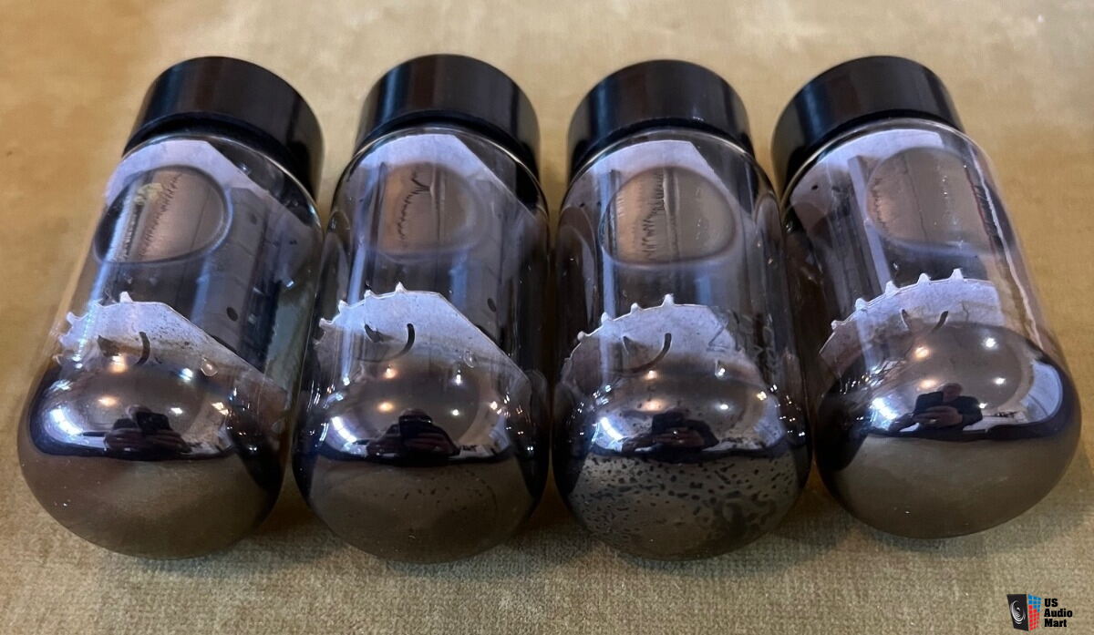 8417 Quicksilver / BOGAN Sylvania Power Output Vacuum Tubes / Quad Set ...