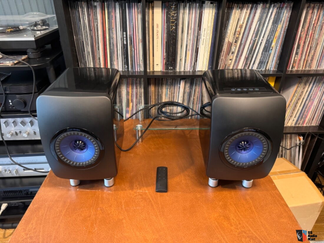 LS50 Wireless Gen 1 Black/Blue For Sale - US Audio Mart
