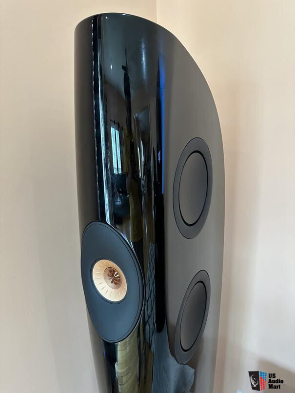 KEF Blade One Meta - Piano Black/ Copper (Pair) **Like New - Under ...
