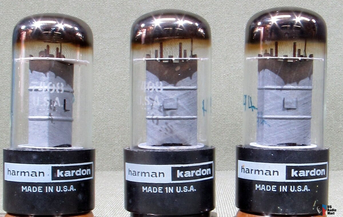 3 Harman Kardon 7408 Tubes by General Electric - Tested - FREE Shipping ...