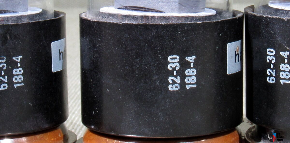 3 Harman Kardon 7408 Tubes by General Electric - Tested - FREE Shipping!