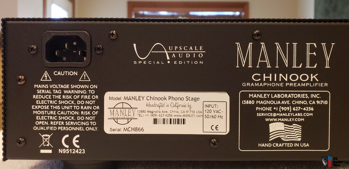 Manley Labs Chinook Special Edition MKII Phono Stage Photo #5340704 ...