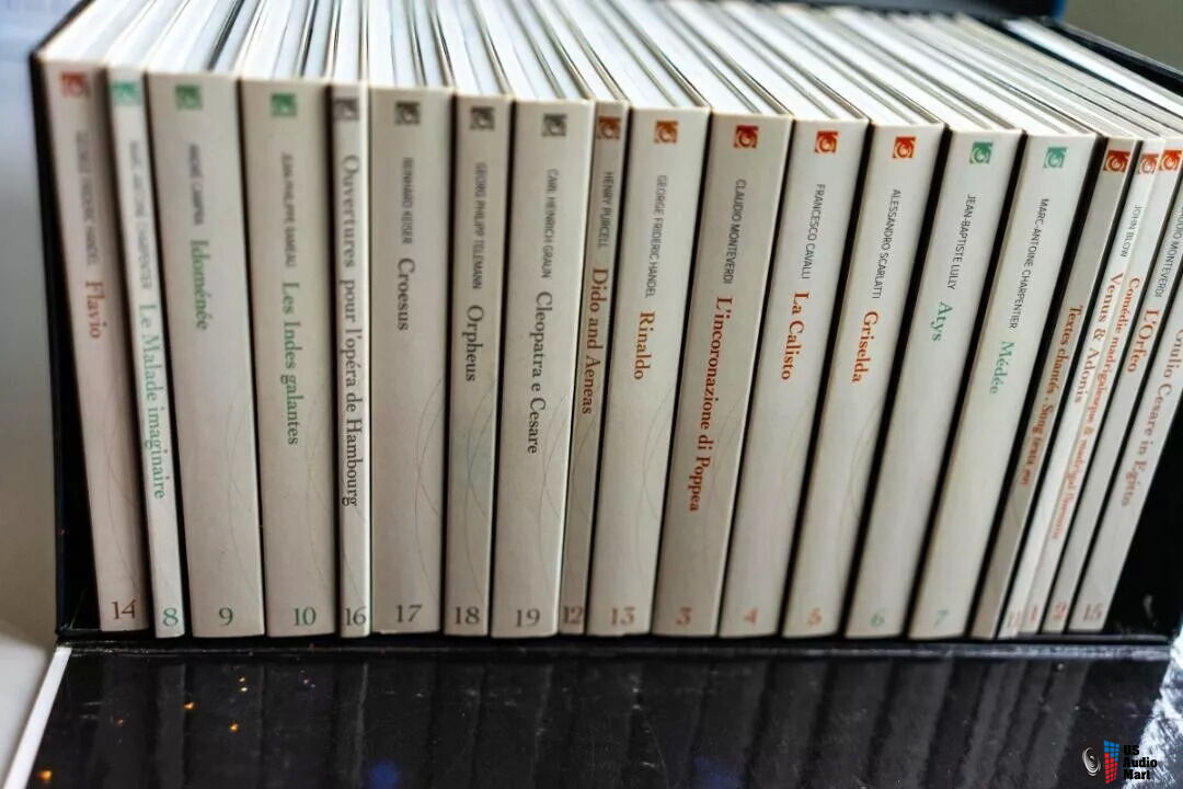 Opera Baroque Harmonia Mundi 39 CD Box + 1 CD ROM + 3 DVDs - like new ...