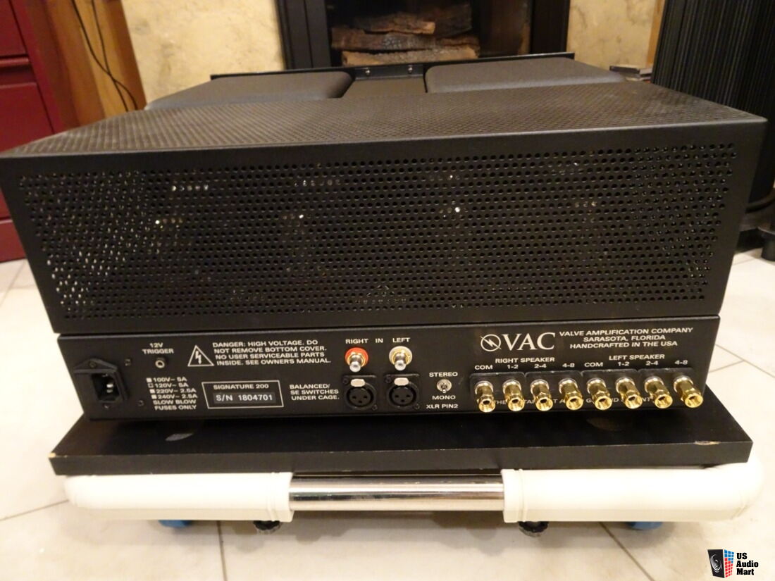 Valve Amplification Company VAC Signature 200 iQ Amplifier