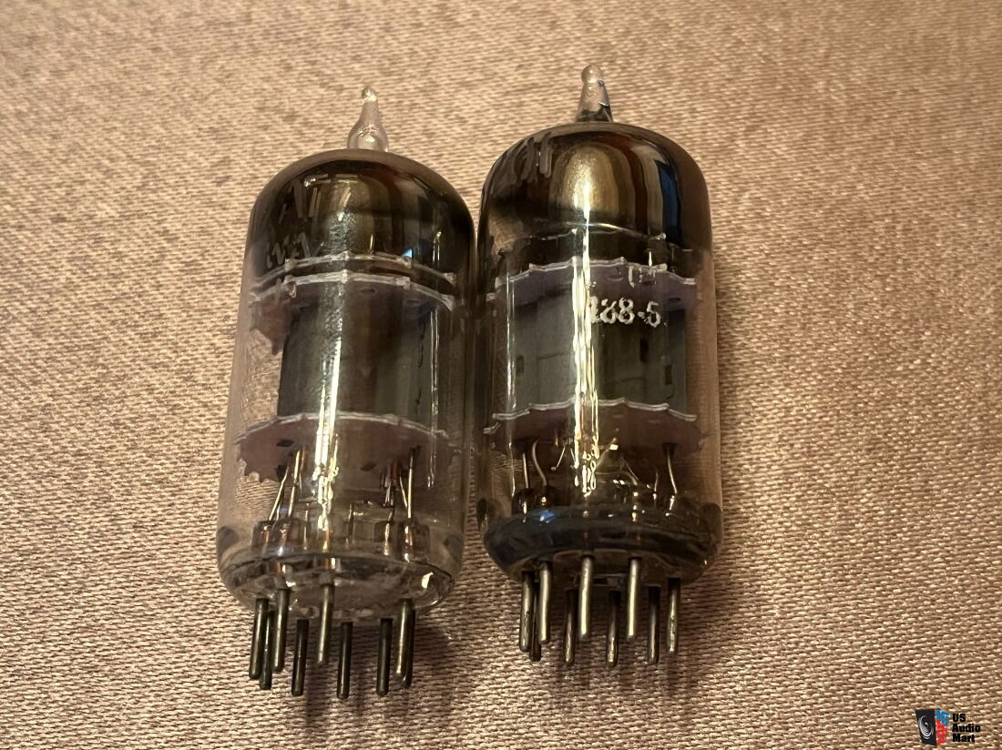 GE 6201 12AT7 Gray Plate Military Tubes For Sale - US Audio Mart