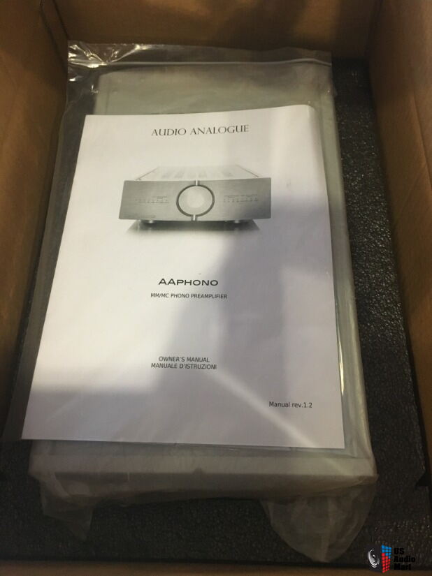 Audio Analogue Pure AA, Phono Pre, AirTech Designed Photo #5344221 - US ...