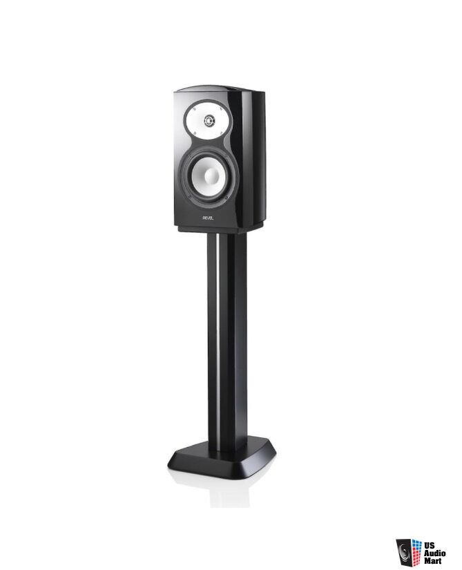 Revel Performa M126Be speakers and matching Revel M stands Photo ...