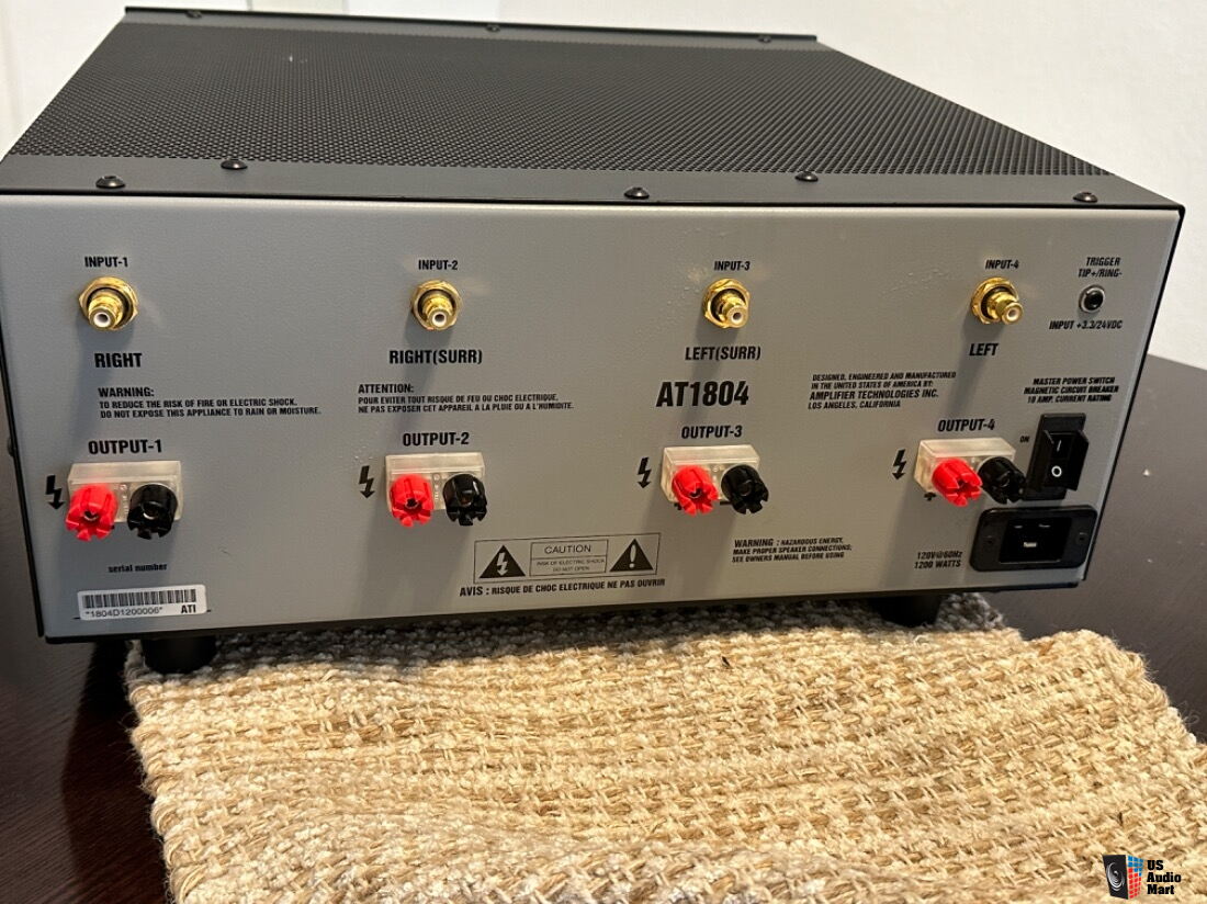 ATI 1804 Power Amplifier Photo #4431183 - US Audio Mart