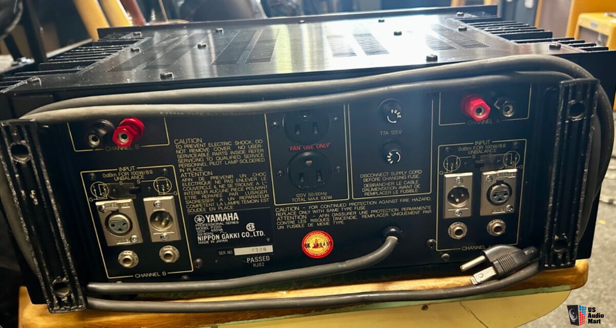 Yamaha Natural Sound P2201 Power Amplifier #2 Photo #5345958 - US Audio ...