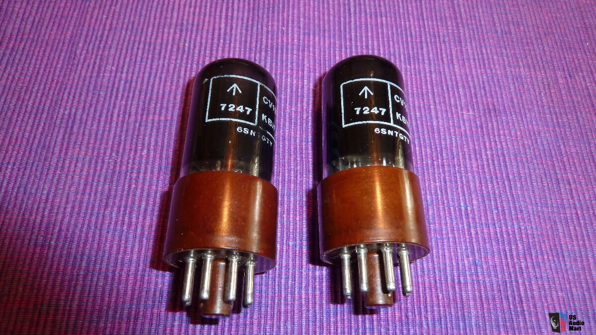 Brimar 6SN7GTY CV1988 Pair . Rare, Holy Grail. NOS test. Tight match ...
