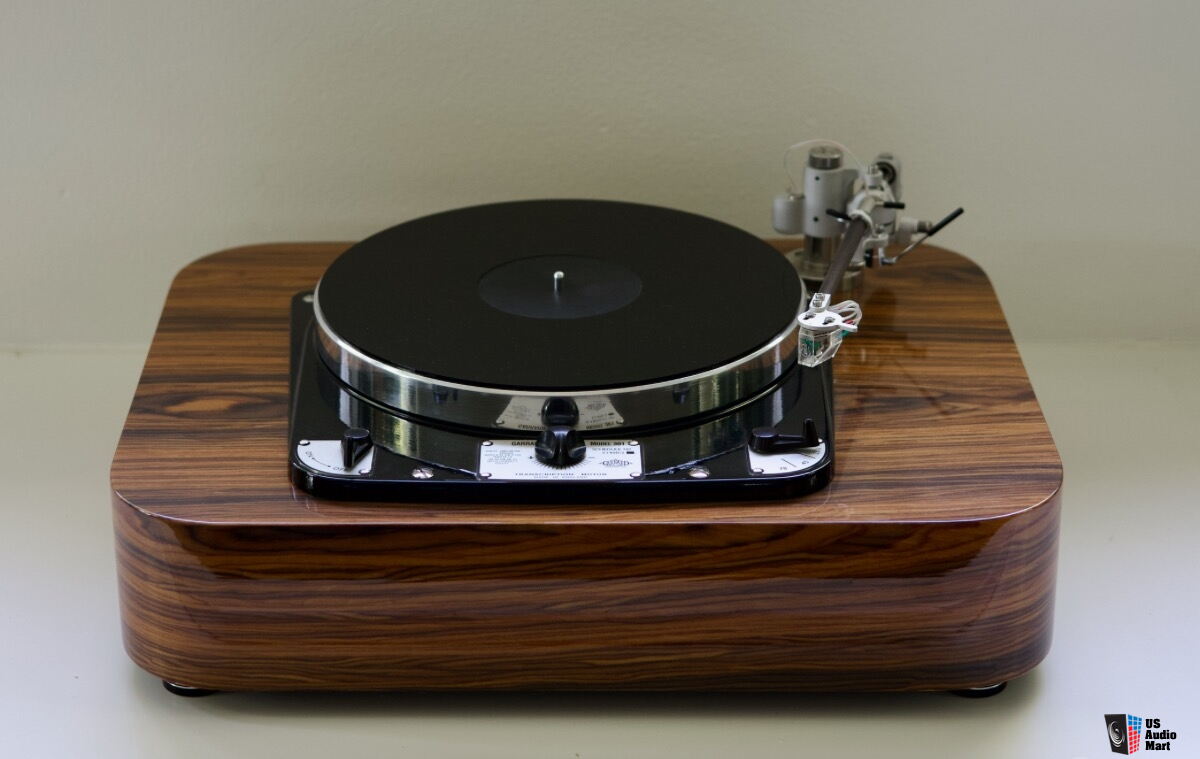 Fully Refurbished Garrard 301 w/ AudioGrail + AudioSilente, Walnut ...