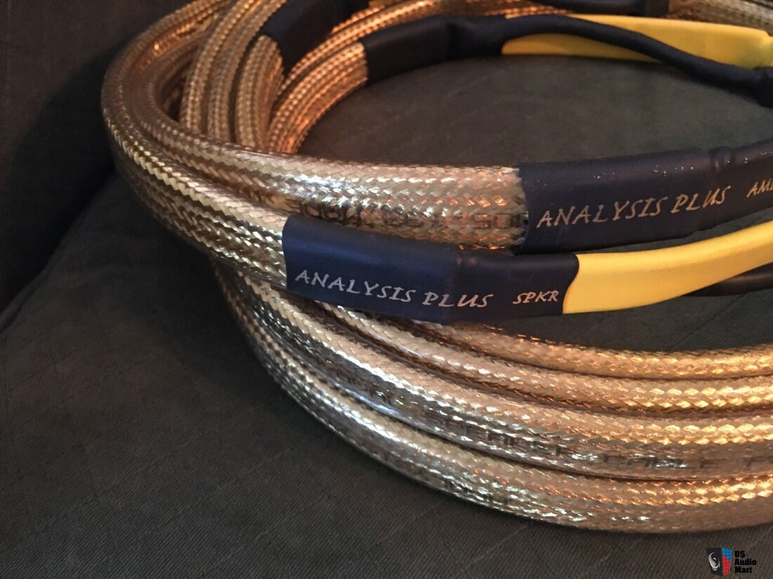Analysis Plus Inc. Golden reference Speaker Cables 60% off Photo ...