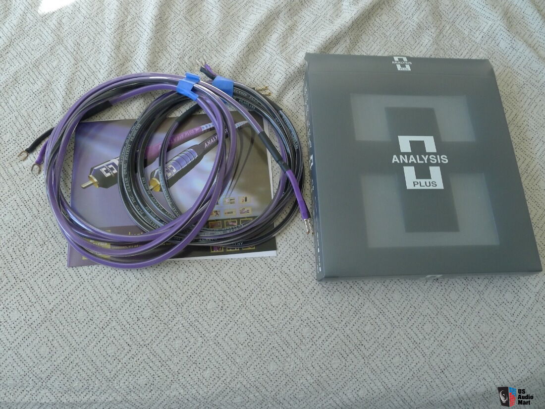 Analysis Plus Clear Oval 12ft Pair/ Cryo-Treated For Sale - US Audio Mart