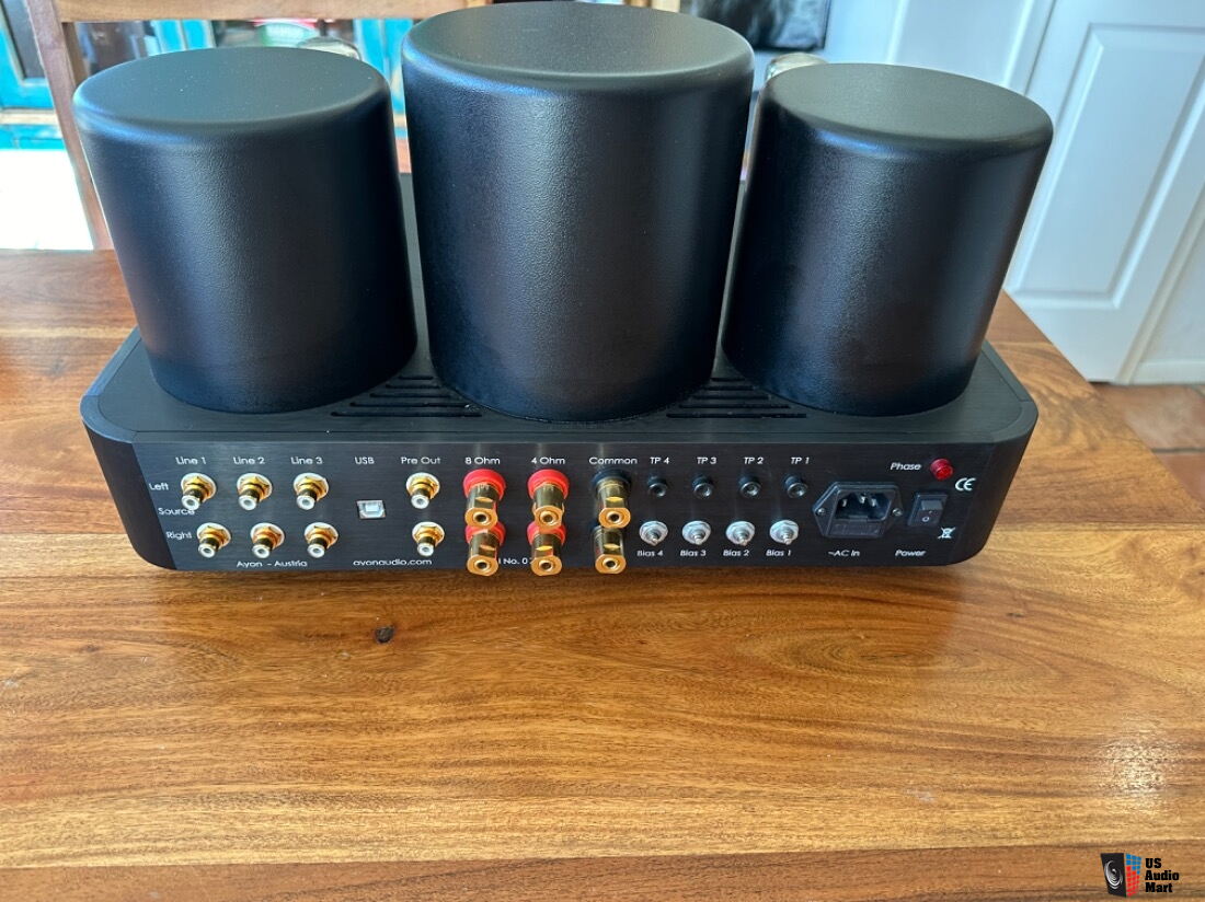 Ayon Audio Orion Integrated tube amplifier Gold Lion KT-88