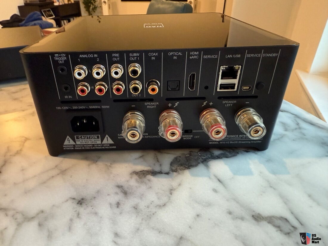 NAD M10 V2 Streaming Amplifier MINT Condition 2024 Purchase Photo ...