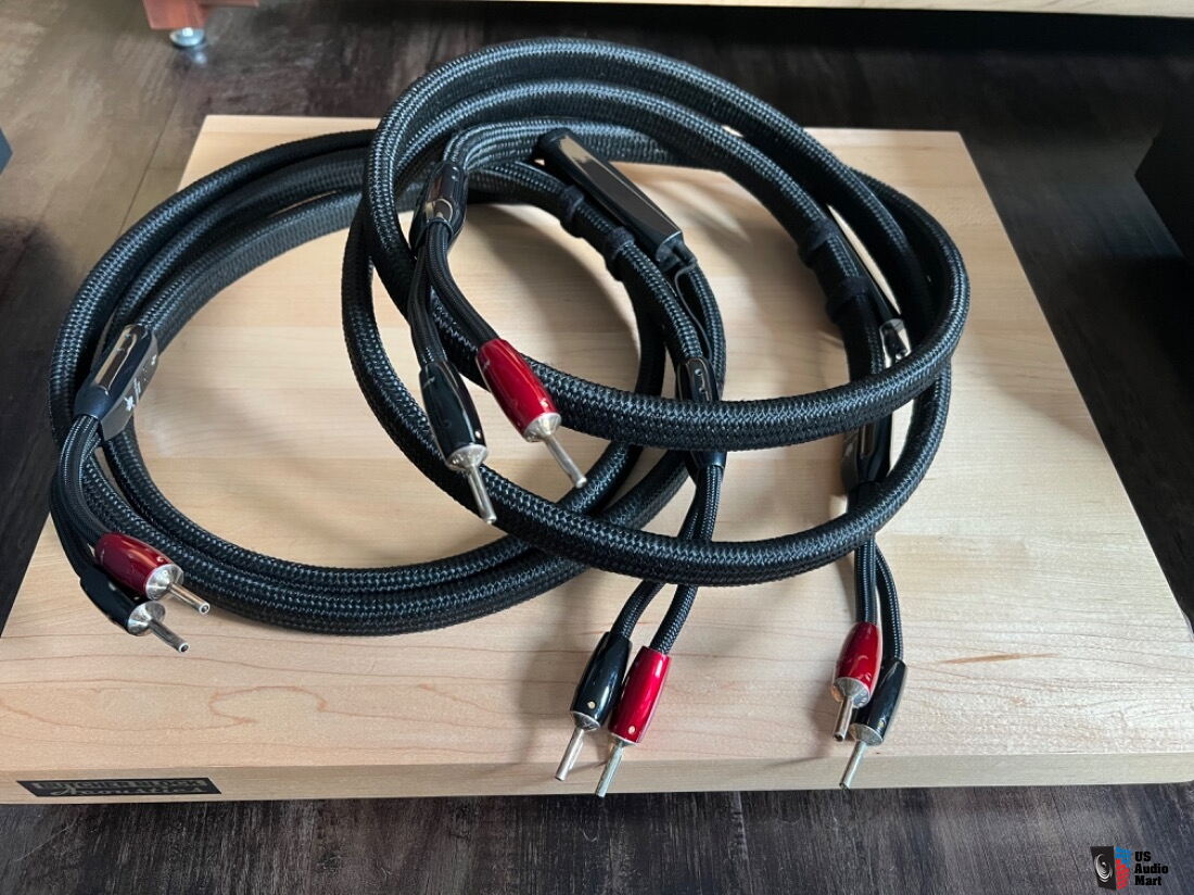 AudioQuest William Tell Zero and Bass Speaker Cables Photo #5358171 ...