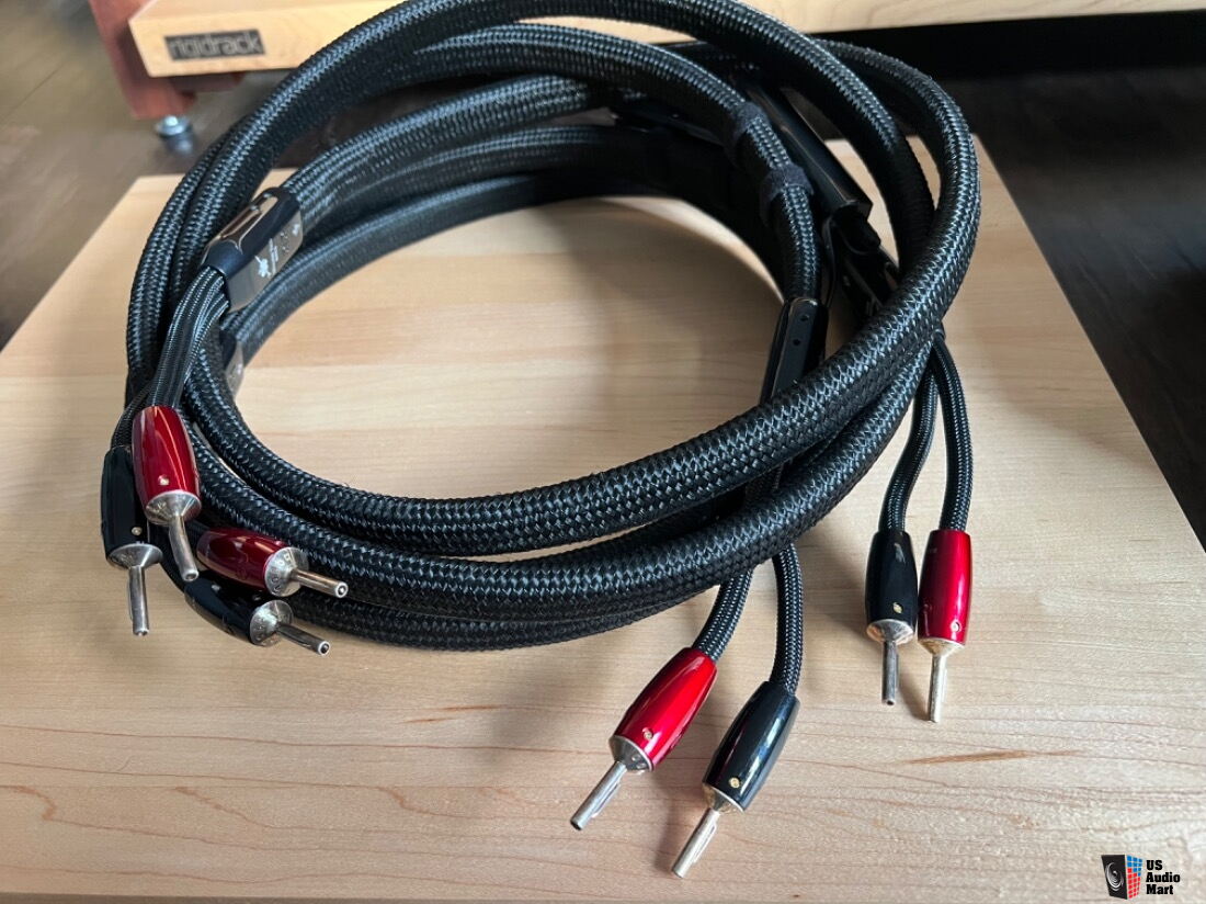 AudioQuest William Tell Zero and Bass Speaker Cables Photo #5358171 ...