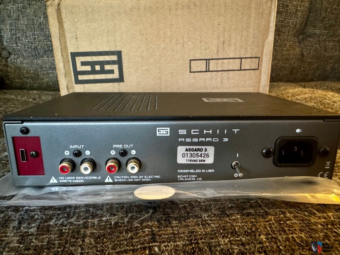 Schiit Asgard 3 in black with multibit DAC card Photo #5358605 - US ...