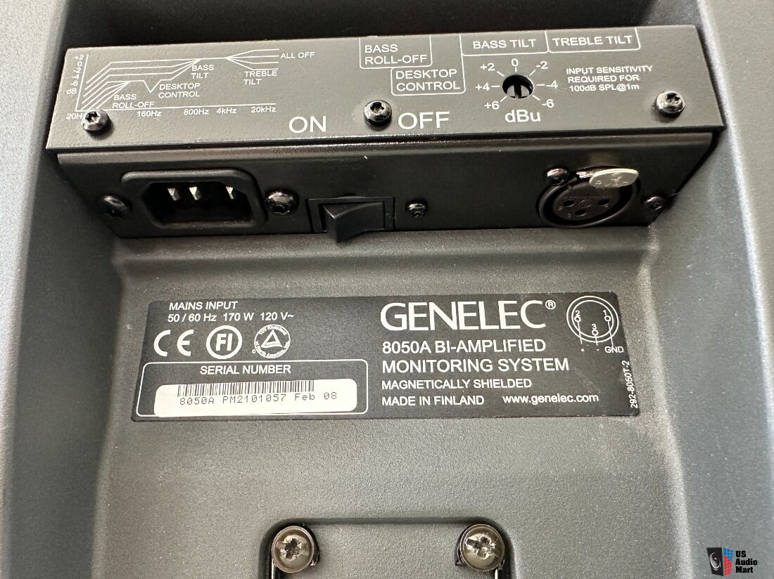 Genelec 8050A Bi-Amplified Monitoring Speakers Photo #5358644 - US ...