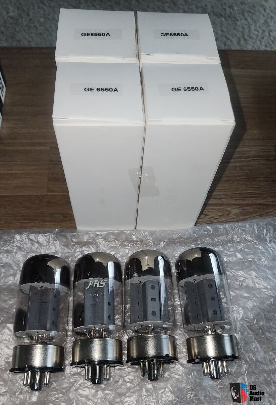 GE 6550A output tubes quartet