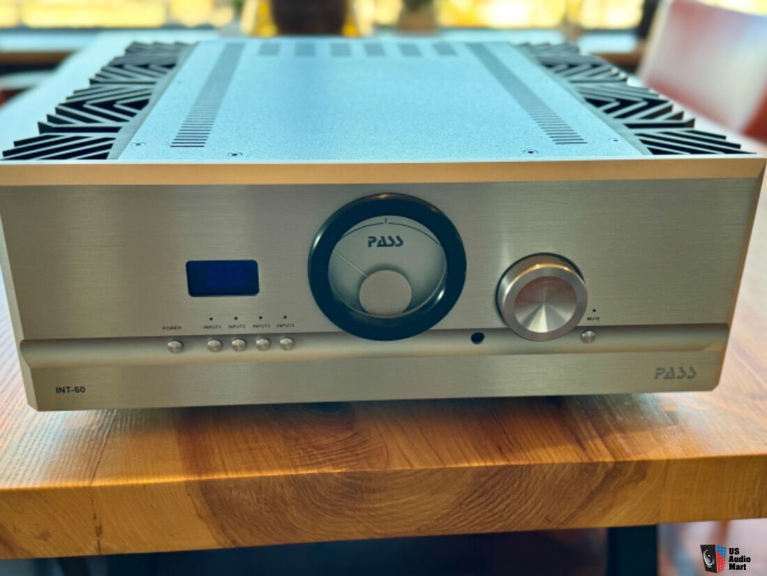 Pass Labs Int-60 Integrated Amplifier Photo #5360564 - US Audio Mart