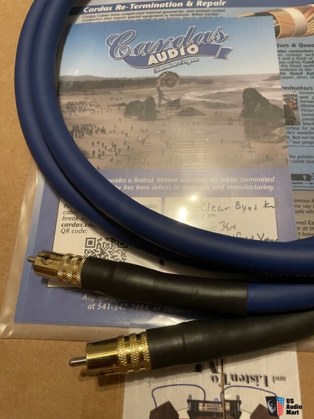 Cardas Clear Beyond 1M RCA Photo #5361820 - US Audio Mart