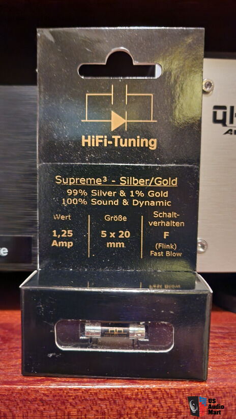 Hi Fi Tuning Fuse NIB 1.25 Amp 5x20mm Fast Blow