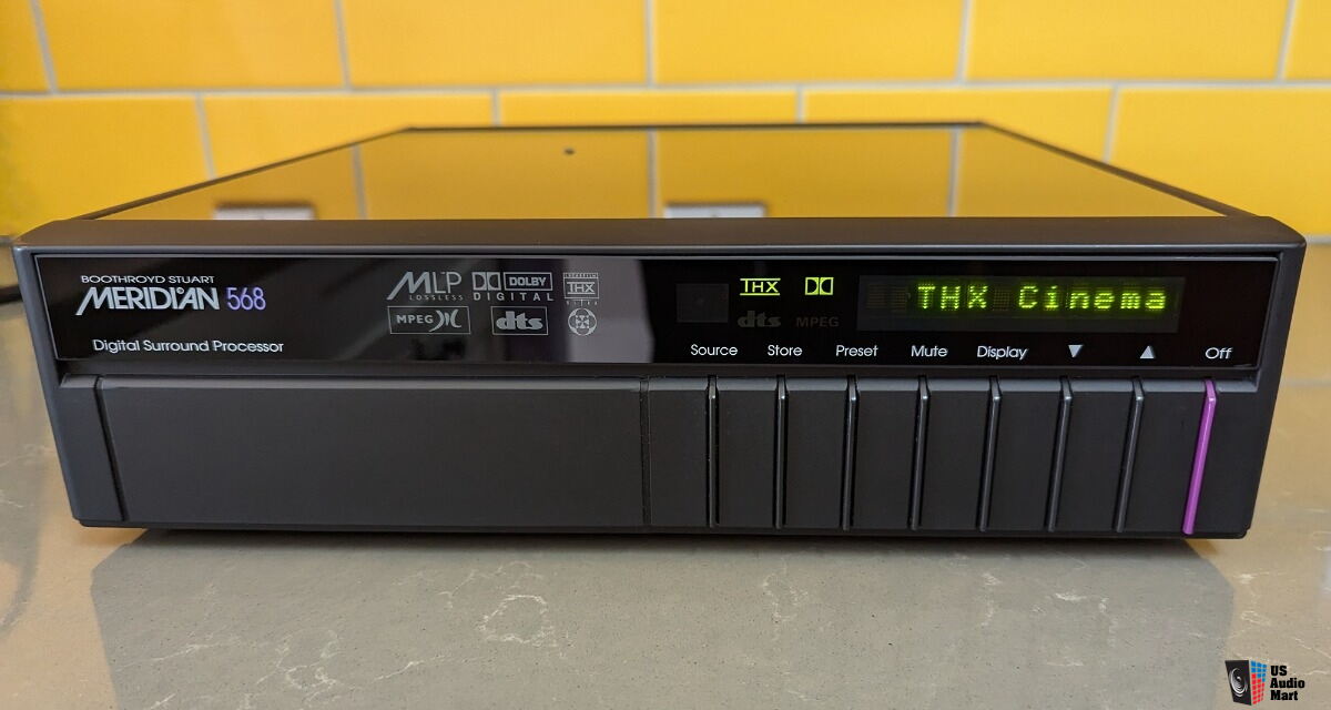 Meridian 568 Digital Surround Processor For Sale - Canuck Audio Mart