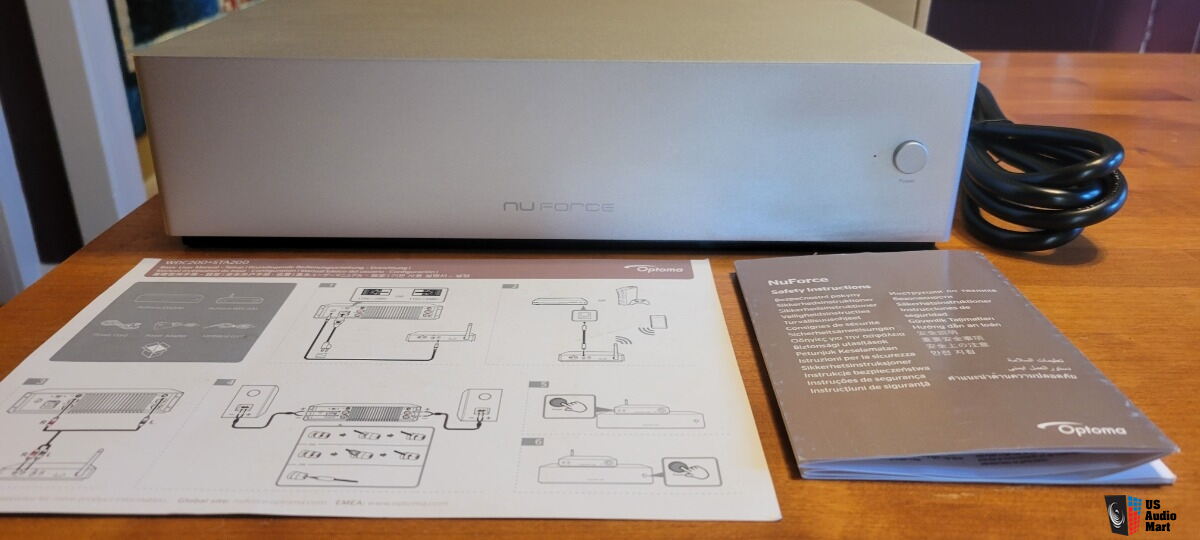 Nuforce Optoma STA 200 amplifier **Goldmund Job a/b design For Sale ...