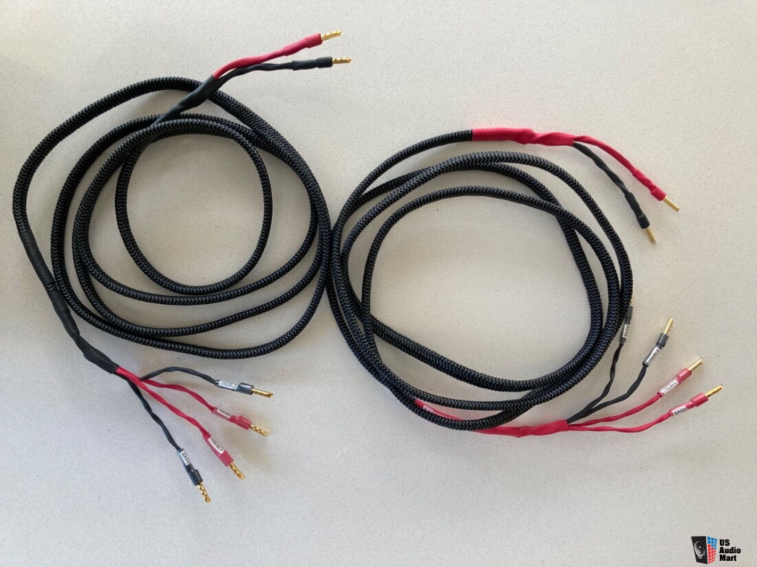 10' pair Rocket 44 speaker cables with premium no frills termination