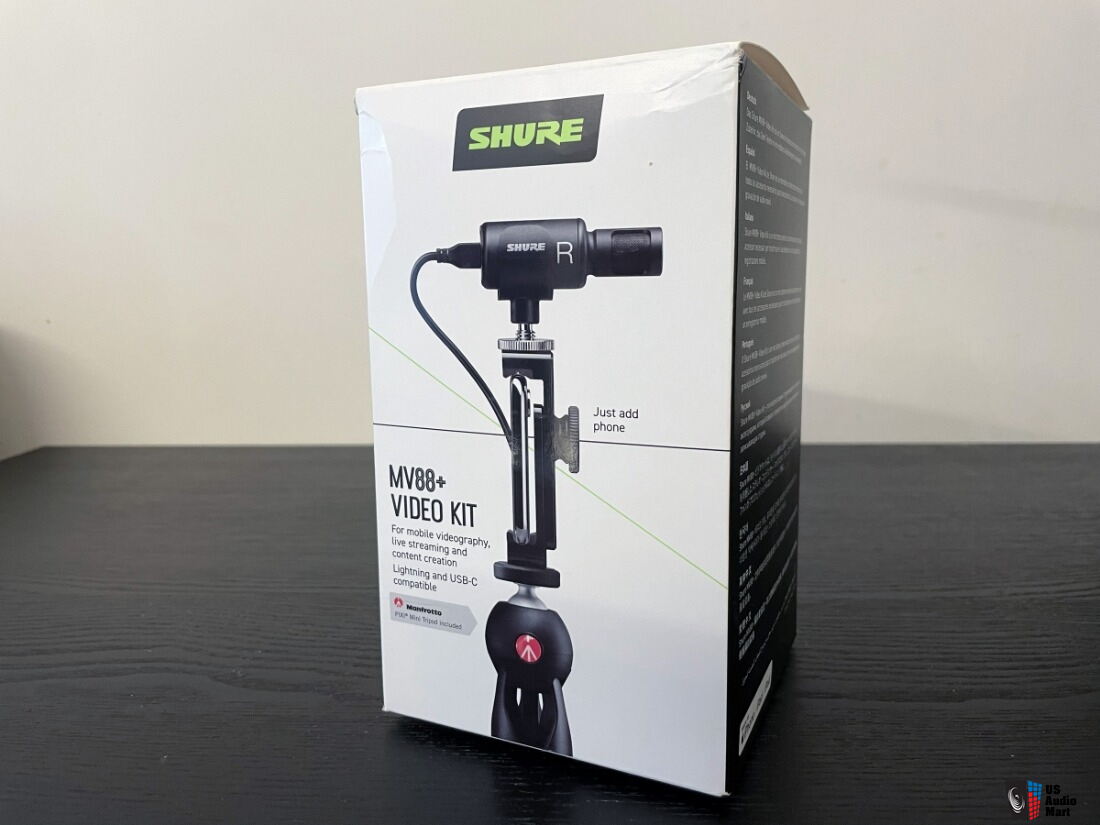 Shure MV88+ Video Kit - Free Shipping For Sale - US Audio Mart