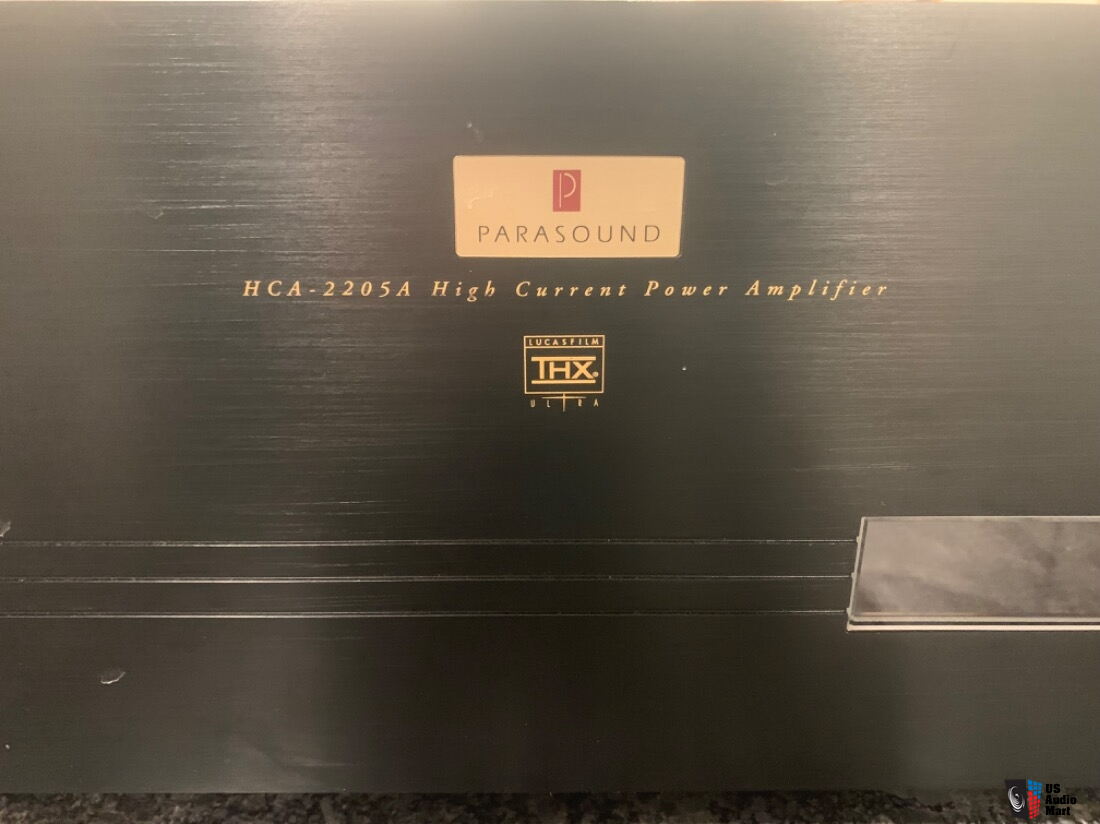 Parasound HCA-2205A five channel amplifier. Parts or repair Photo ...