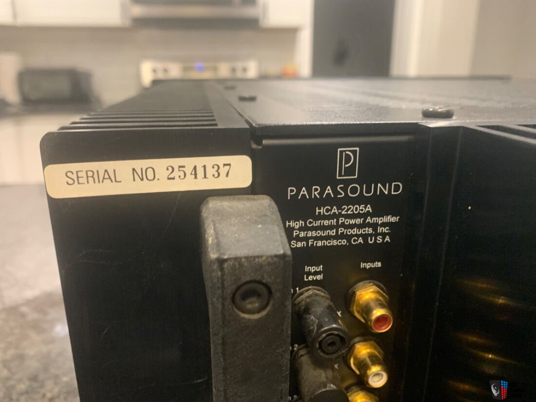 Parasound HCA-2205A five channel amplifier. Parts or repair Photo ...