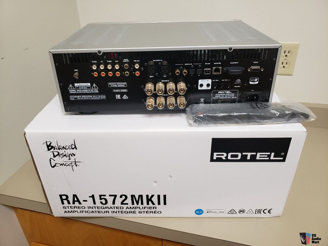 Rotel RA-1572MKII Integrated Amplifier SILVER Photo #5369940 - US Audio ...
