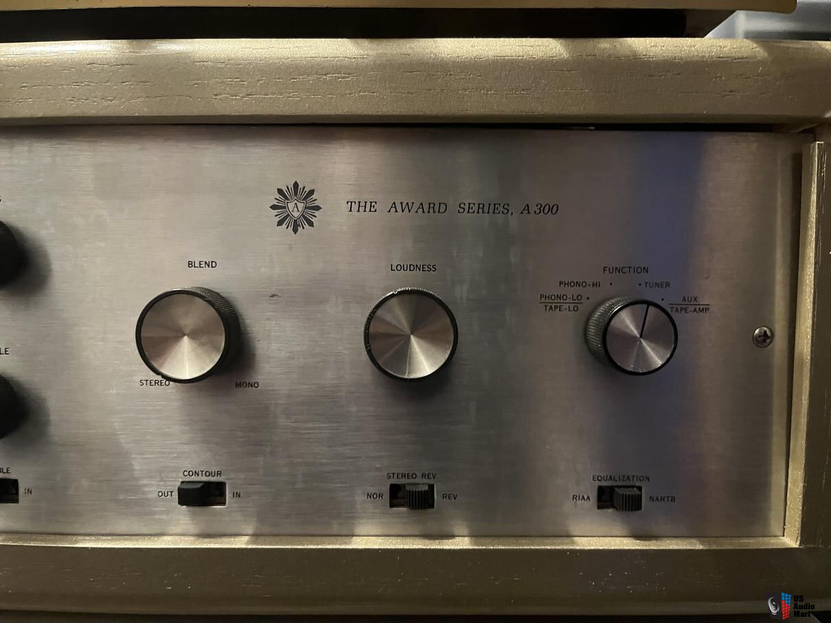 Harmon Kardon A300 Custom case! Serviced and recapped! Works well