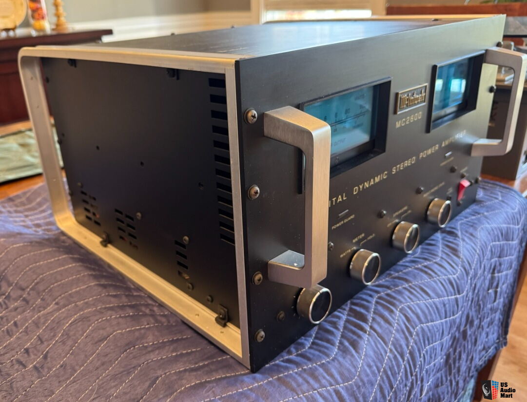 McIntosh MC2600 600 watt per channel stereo amplifier | NMint ...