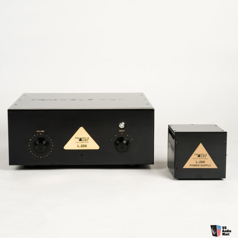 TriangleART L200 MK2 Dual Mono Tube Preamplifier Photo #5372688 - US ...