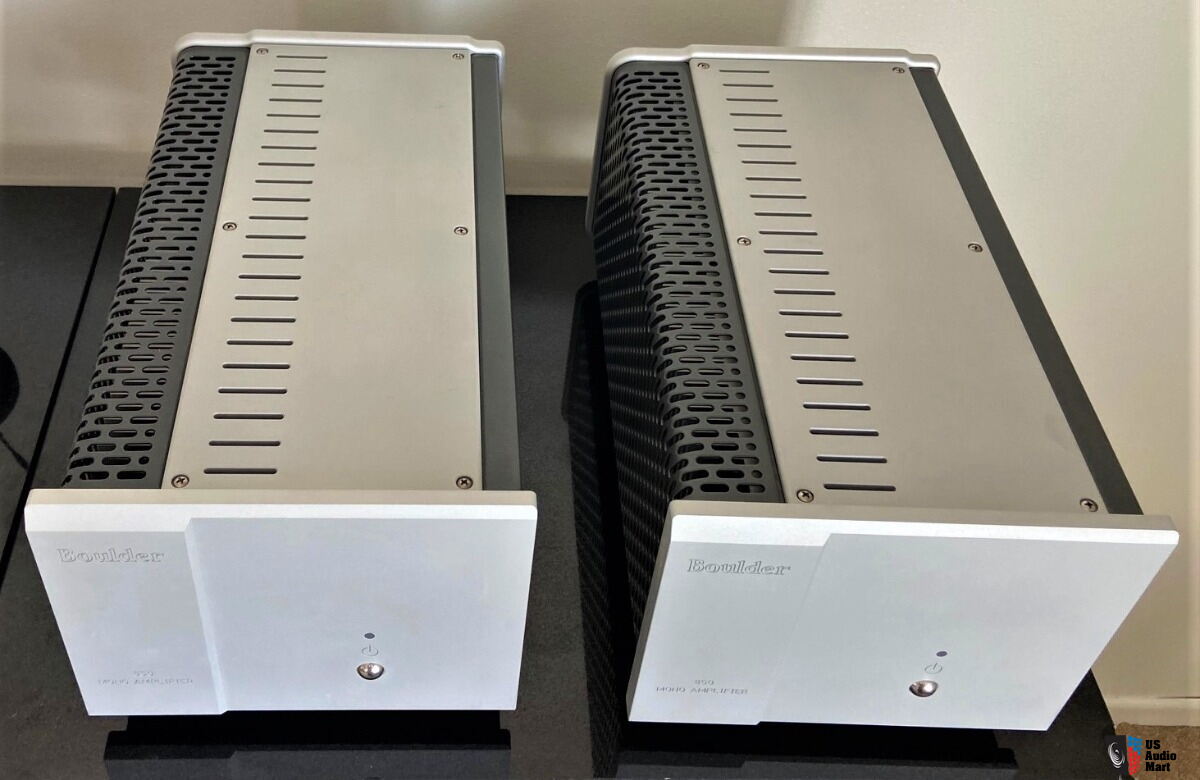 Boulder 850 Balanced Power Mono Block Power Amplifiers; Pair Photo ...