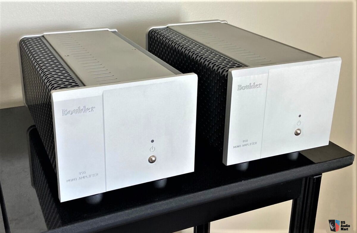 Boulder 850 Balanced Power Mono Block Power Amplifiers; Pair Photo ...