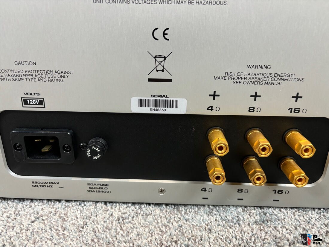 Audio Research Ref 750 SE Reference Monoblock Power Amplifier - PAIR ...